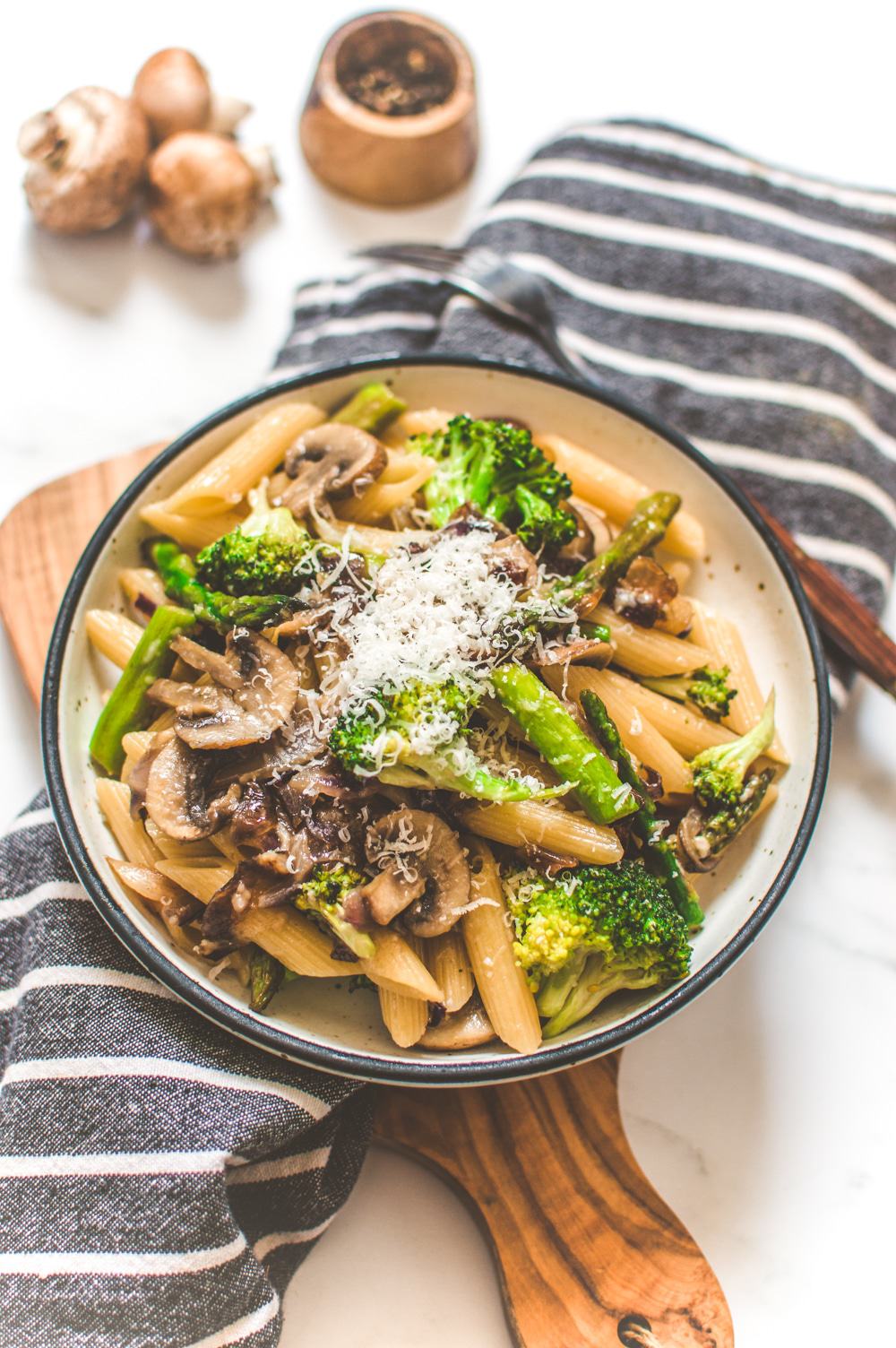 Super-Easy Vegetable Pasta | World of Vegan