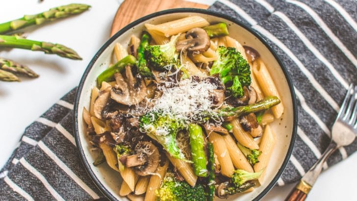 Super-Easy Vegetable Pasta | World of Vegan