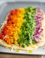 Rainbow Pizza