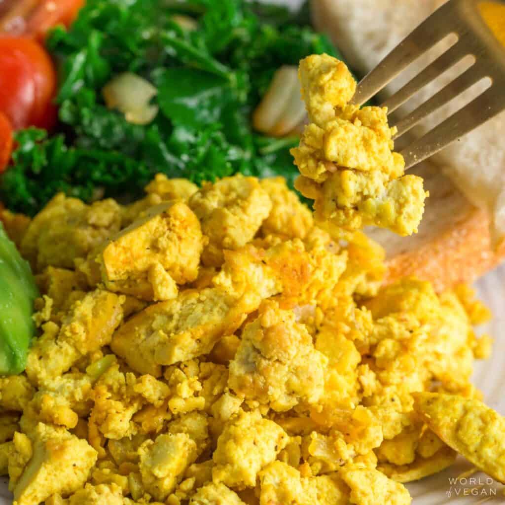 Vegan Tofu Scramble + How To Make It Your Own! | World of Vegan