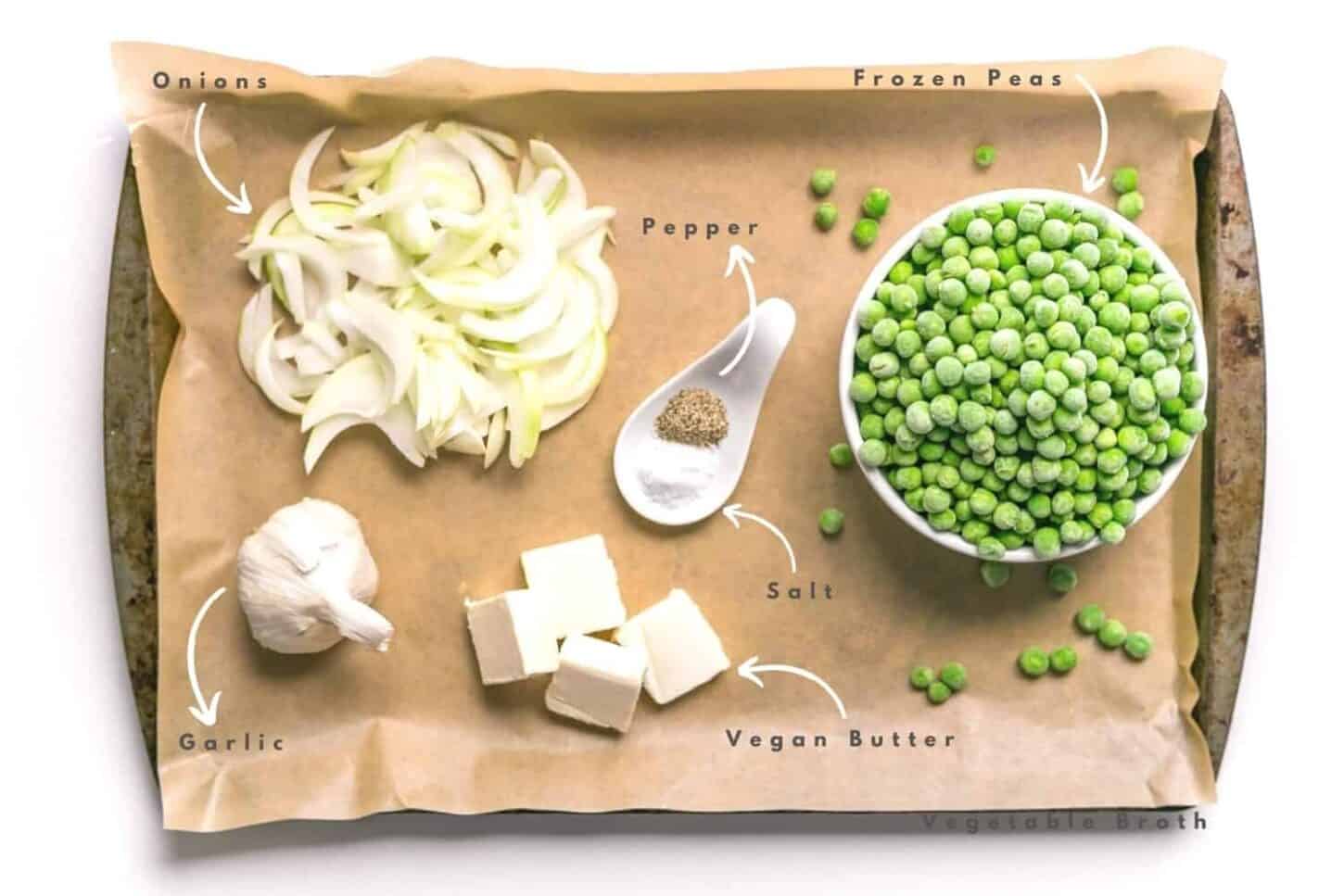 Sheet Pan Roasted Peas | World of Vegan