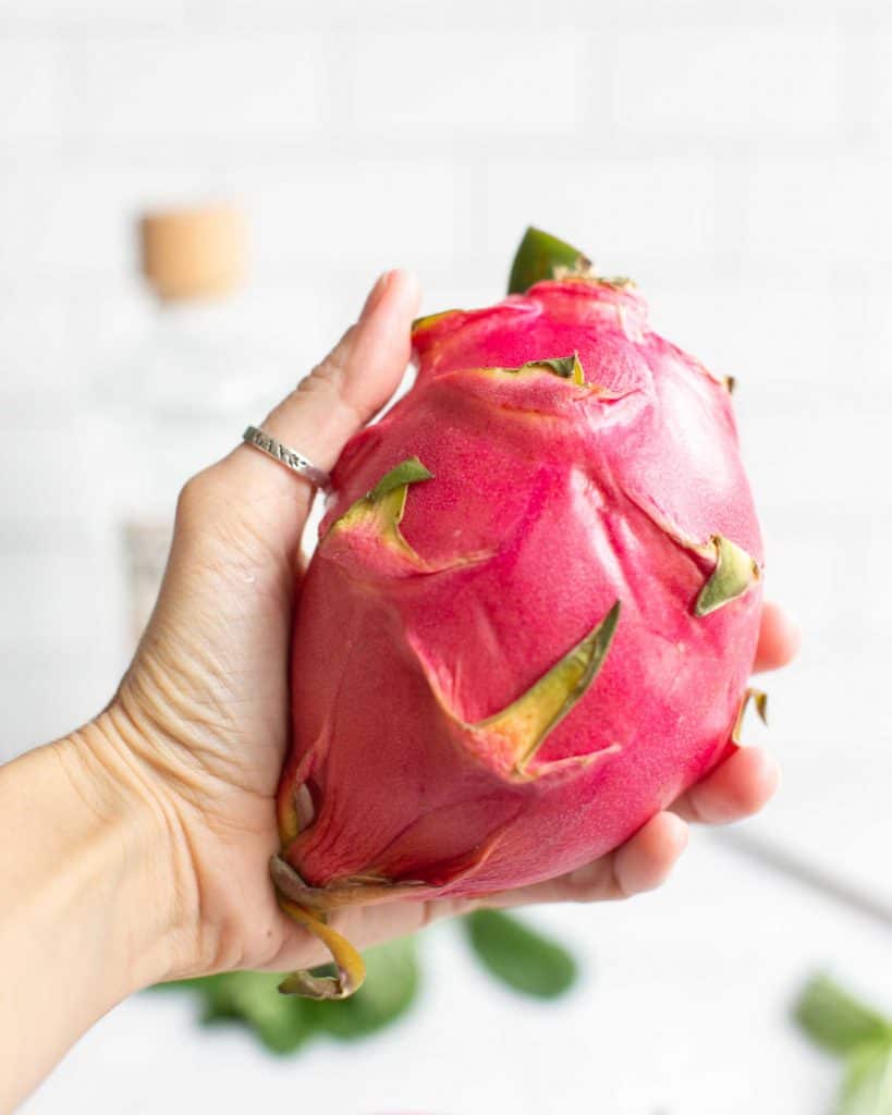 Pink Pink Dragonfruit Cocktail — With Vodka Soda & Lime Juice