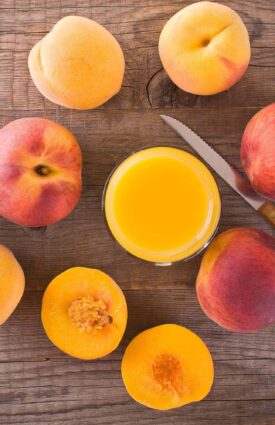 Fresh Peach Juice Recipe {How to Juice Peaches}