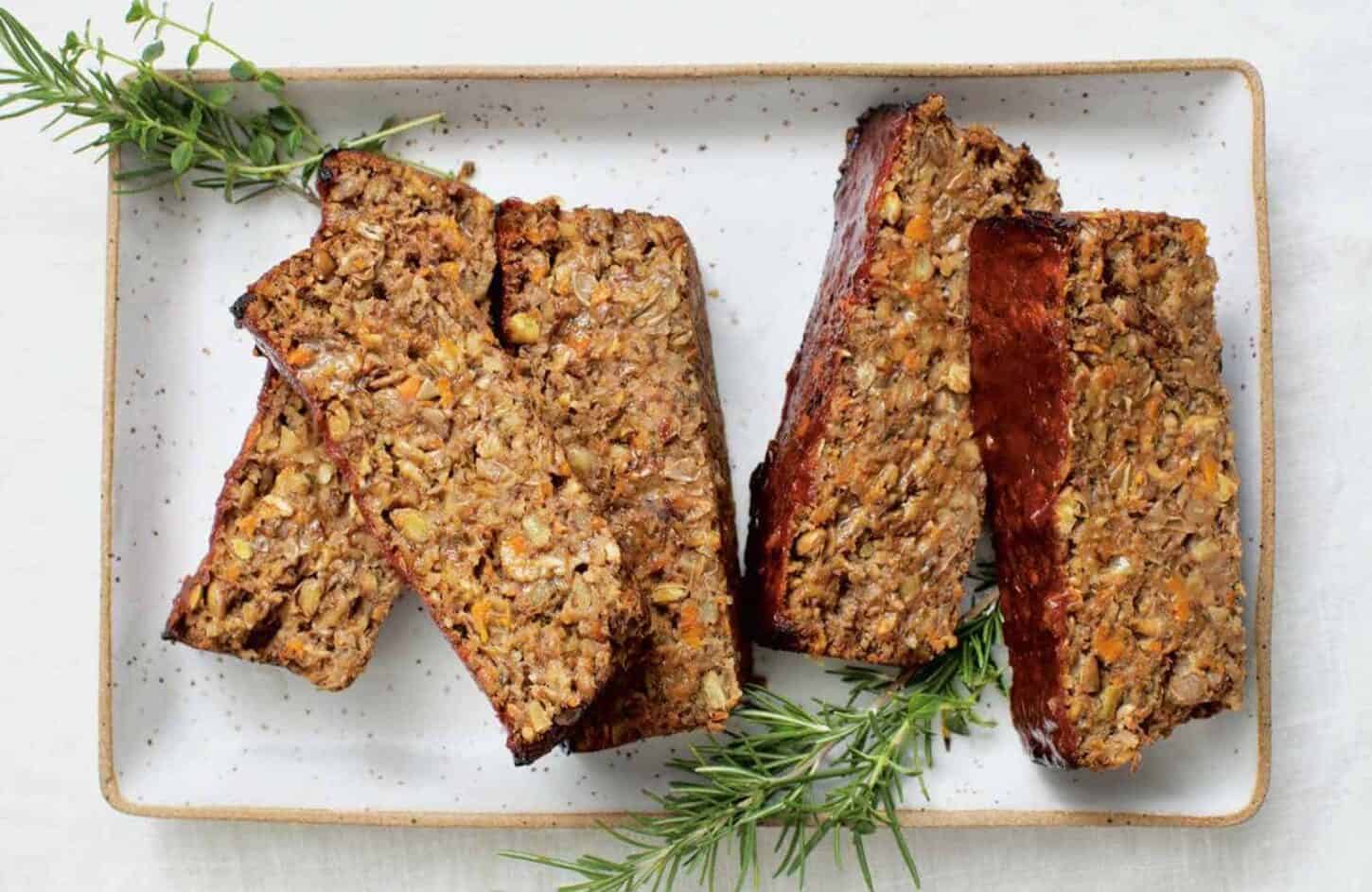 The Best Veggie Meatloaf {Vegan & Vegetarian Friendly}