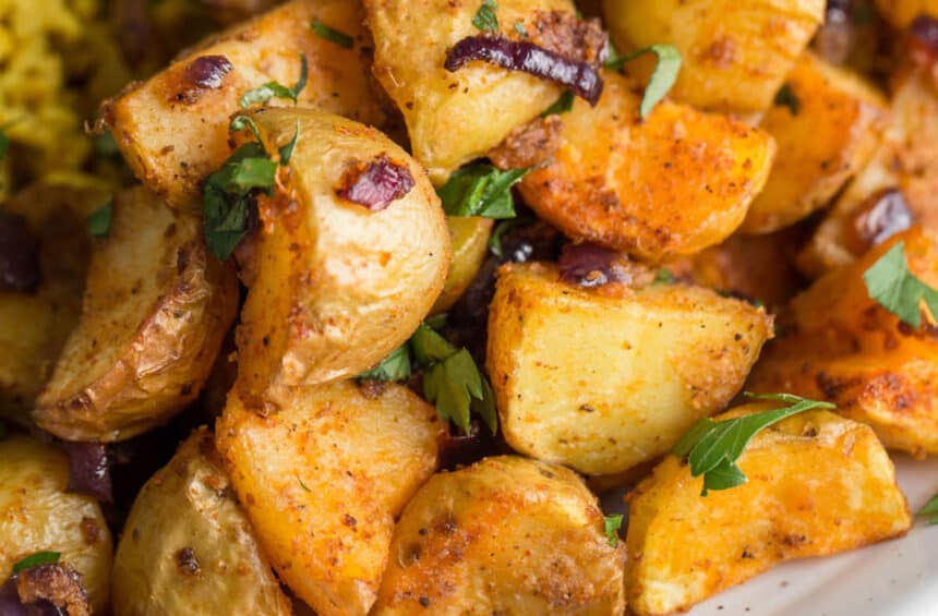Air Fryer Home Fries {Gluten-Free & Dairy-Free}
