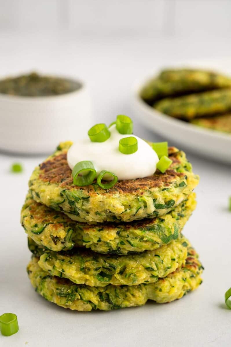 Easy Vegan Zucchini Fritters