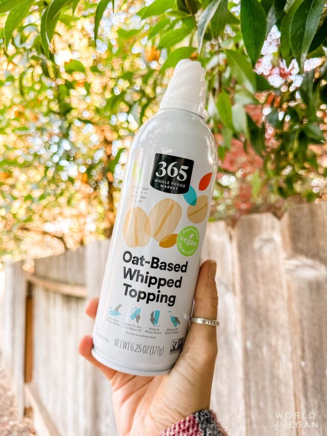 Vegan Whipped Cream (Best Brands + Recipes) | World of Vegan