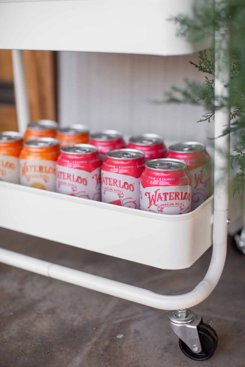 Spread Holiday Cheer with Snack Carts for Delivery Workers