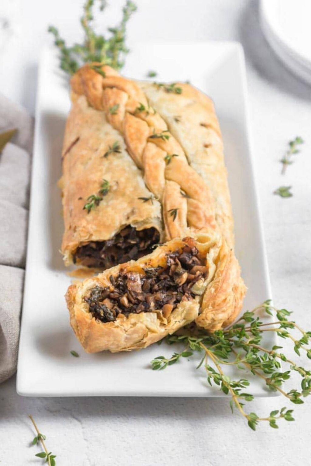 The Perfect Vegan Mushroom & Veggie Wellington
