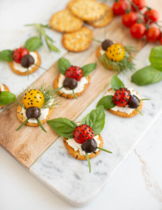 Ladybug Appetizer (Delicious and Adorable!)